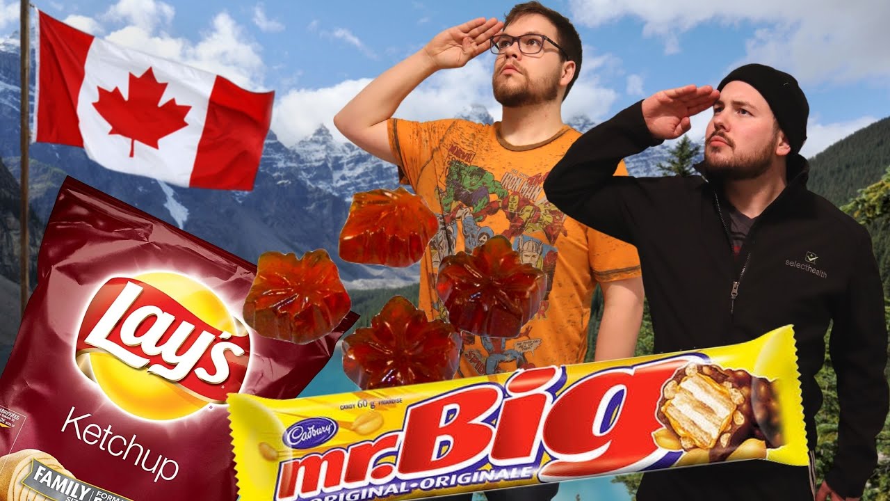 (Oh, Canada!) Americans Try Canadian Snacks - YouTube