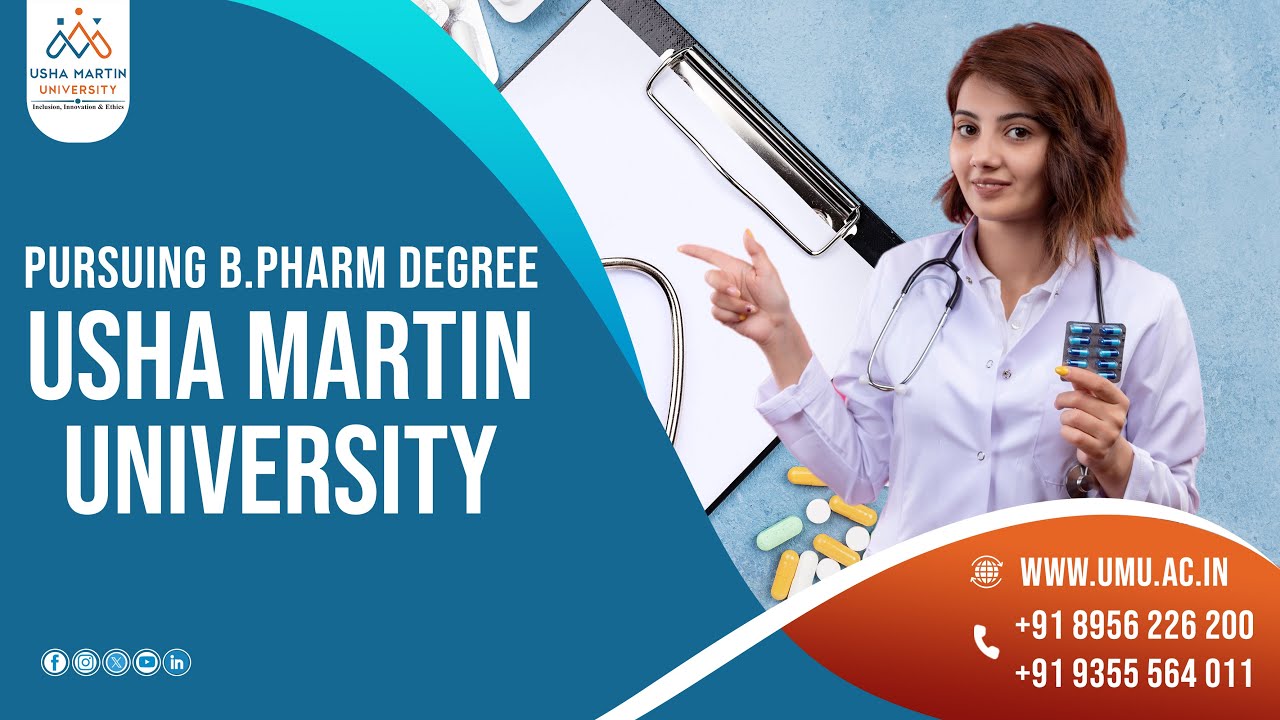 B.Pharma, D.Pharma Admission Open For 2024-25 at Top Pharmacy College in Ranchi #UMURanchi - YouTube