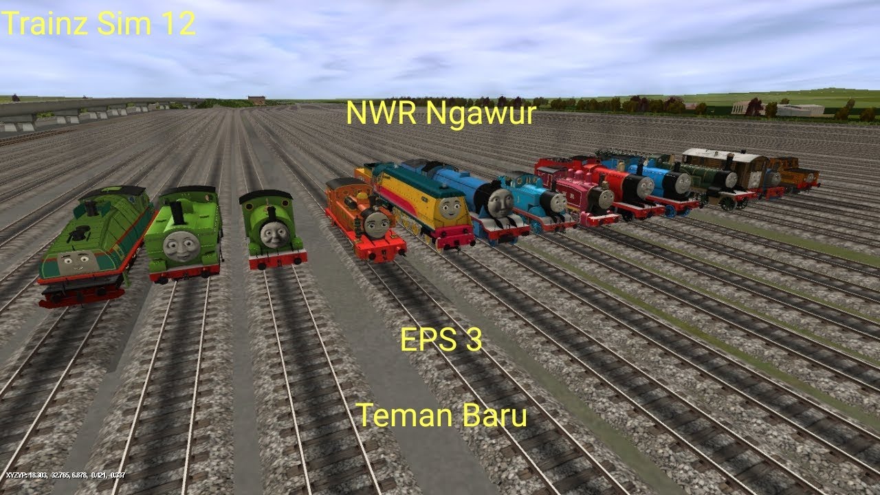 Teman Baru | NWR Ngawur Eps 3 | Trainz Sim 12 Indonesia - YouTube