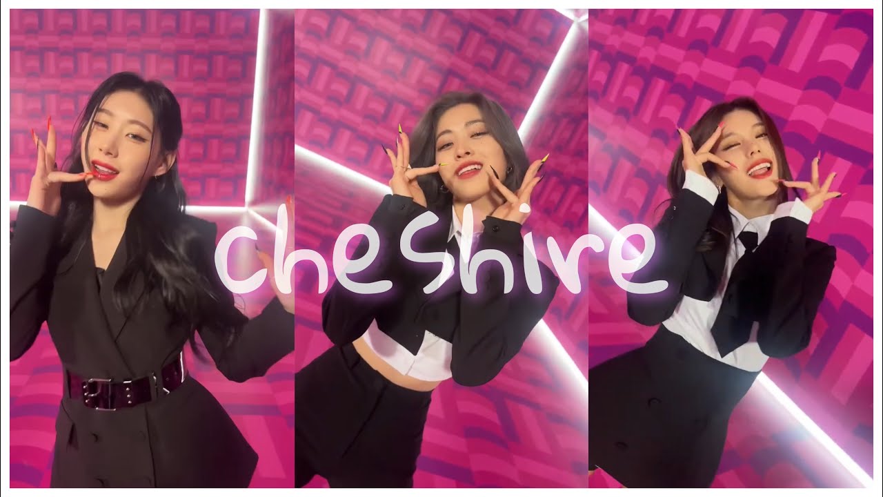 ITZY CHESHIRE CHALLENGE ~ 5 ITZY VIDEOS IN CHESHIRE TREND - YouTube