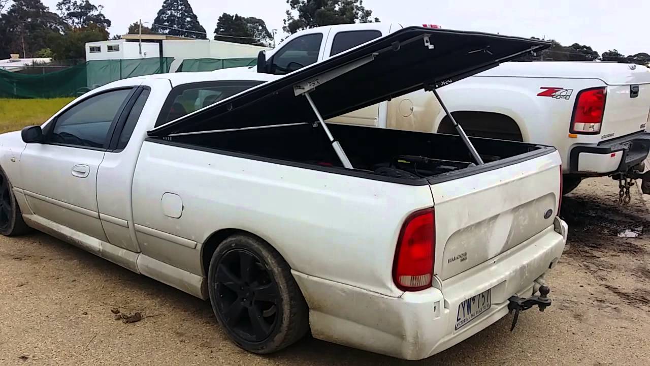 FORD FALCON UTE HARD LID AUTOMATION KIT DSR(4) - YouTube