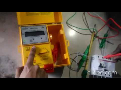 KUSAM-MECO ELCB TESTER MODEL KM 1812EL - YouTube