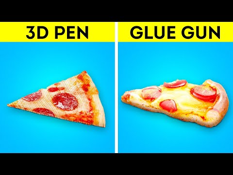 3D PEN vs. GLUE GUN | Amazing Glue Gun DIY Ideas And Smart 3D Pen Crafts