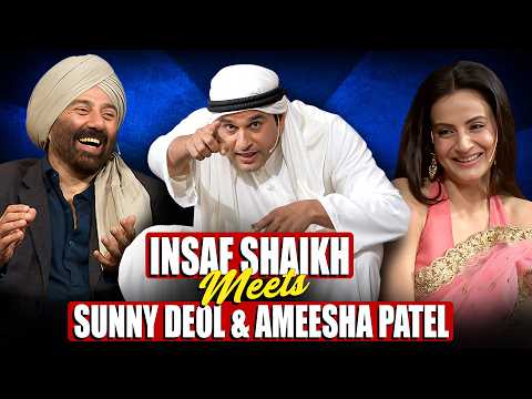 Krushna As Insaf Shaikh Meets Sunny Deol & Ameesha Patel | Dubai का Special Comedy | TKSS