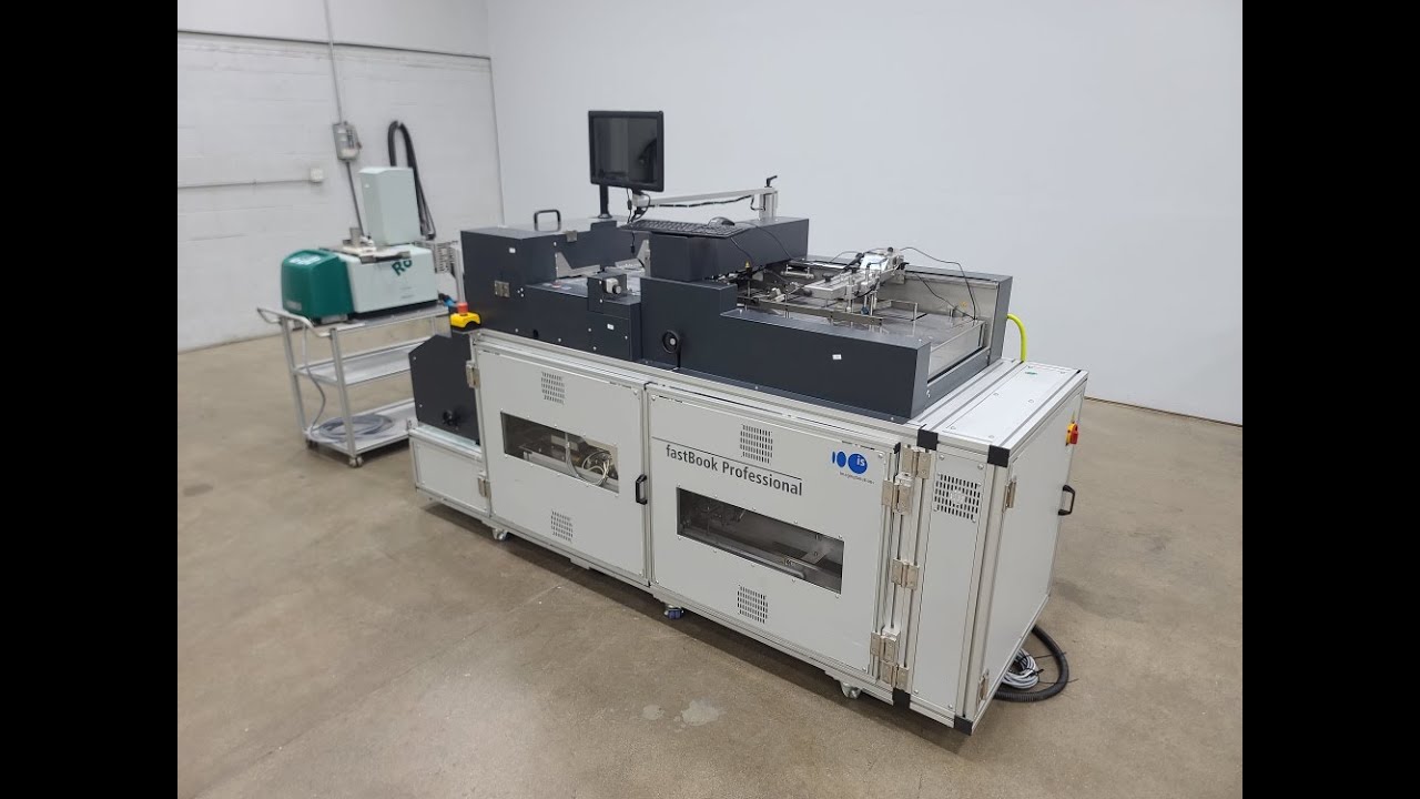 2017 Imaging Solutions FastBook Professional LayFlat Book Binding ...