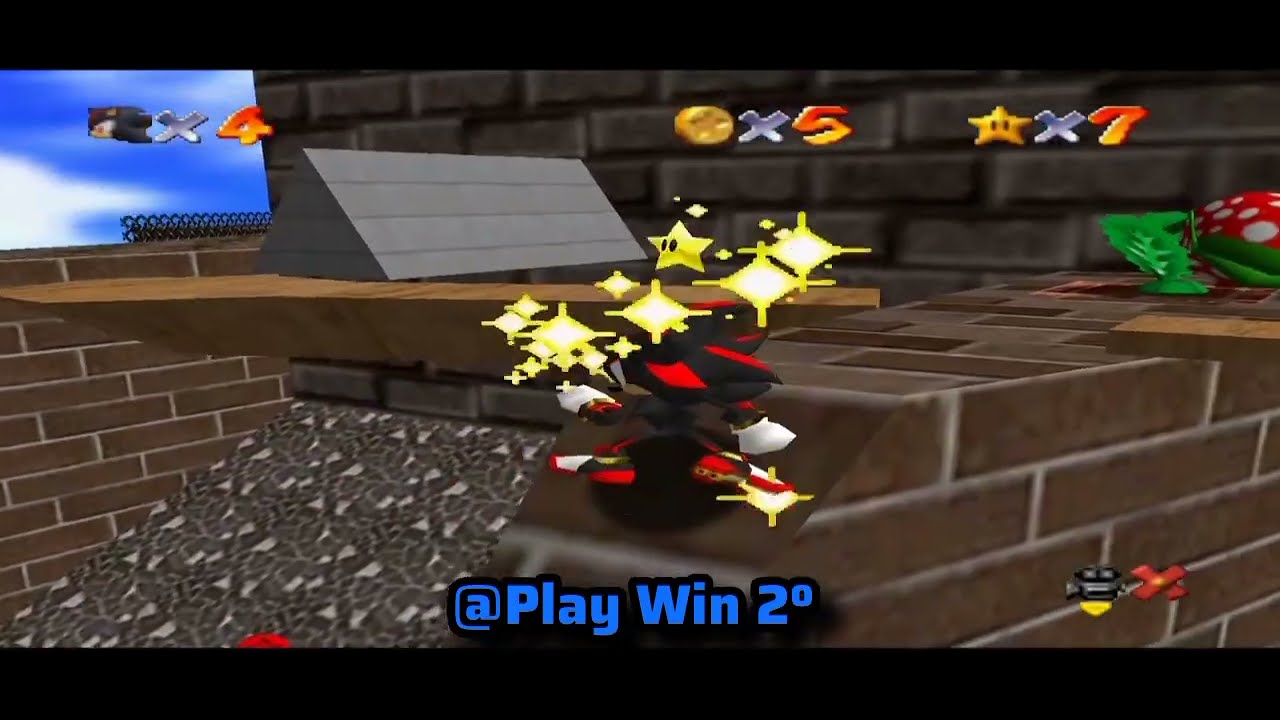 Super Mario 64:Shadow Edition - Nintendo 64 [Blast Away The Wall] - YouTube