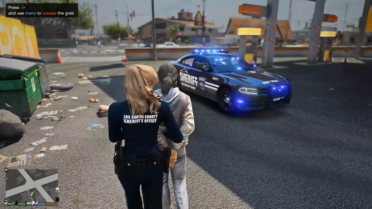 Gta 5 LSPDFR Let's Play As a Female LS County Sheriff Office Patrol In ...
