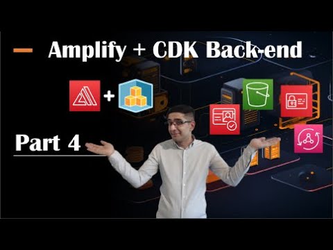 Part 4: Amplify Next.js + CDK TypeScript [2024] (Un)authenticated File Upload & API call - YouTube