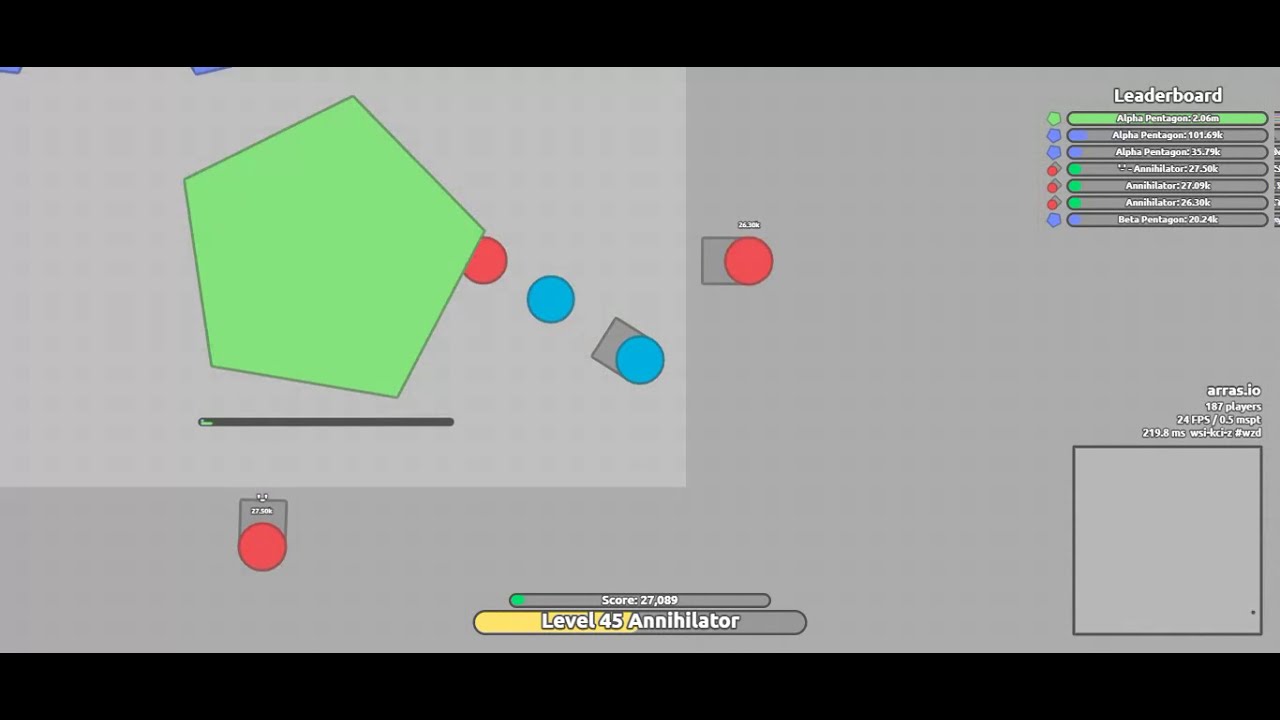 I found a green alpha pentagon in arras.io! (OLD) (Most popular video ...