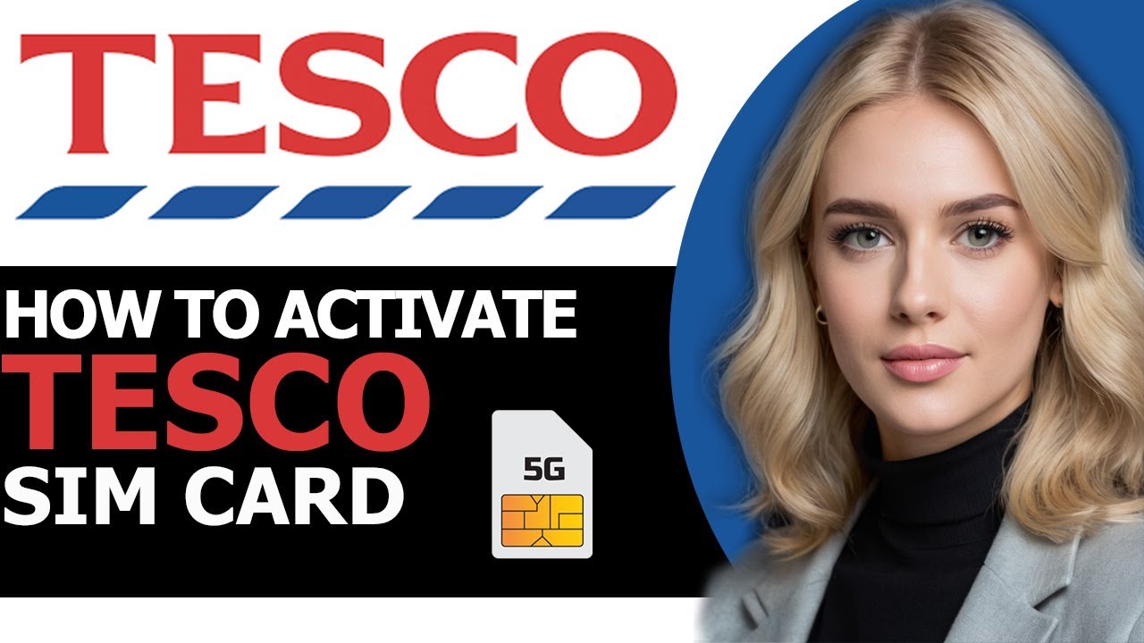 how to activate your tesco sim card - YouTube