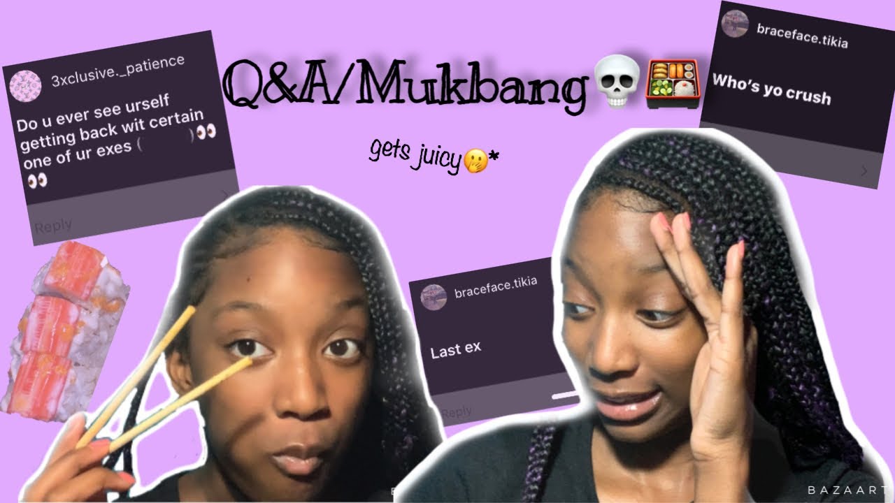 DOING Q&A/Mukbang || Princess Riyah💕 - YouTube