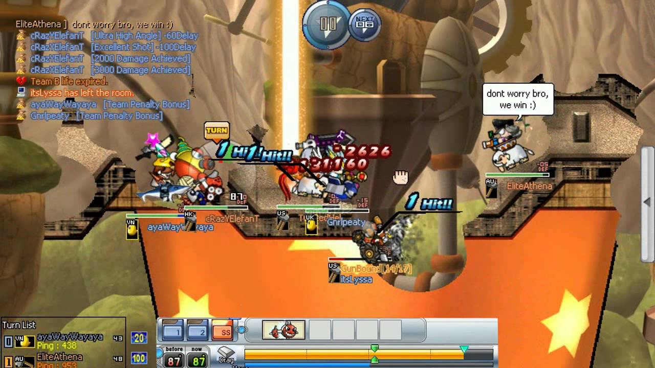 Gunbound Gameplay -By Elephant - YouTube