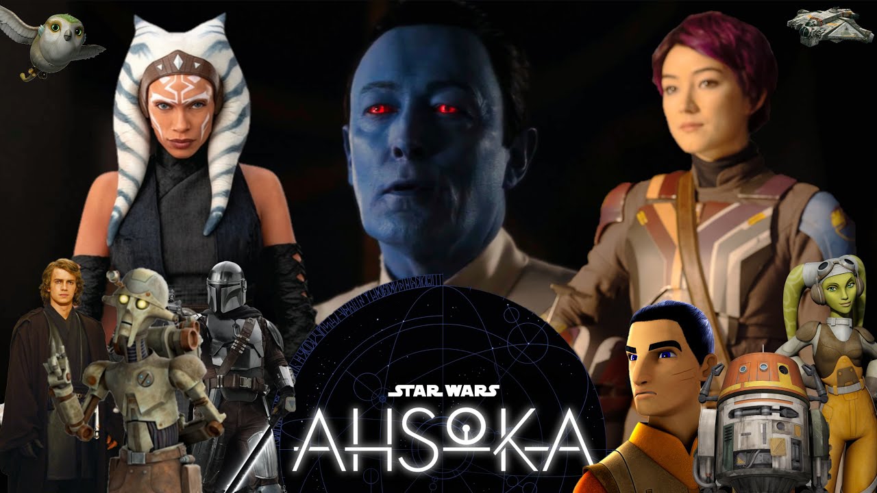 Every Confirmed Character for Ahsoka! Every Character Explained! - YouTube