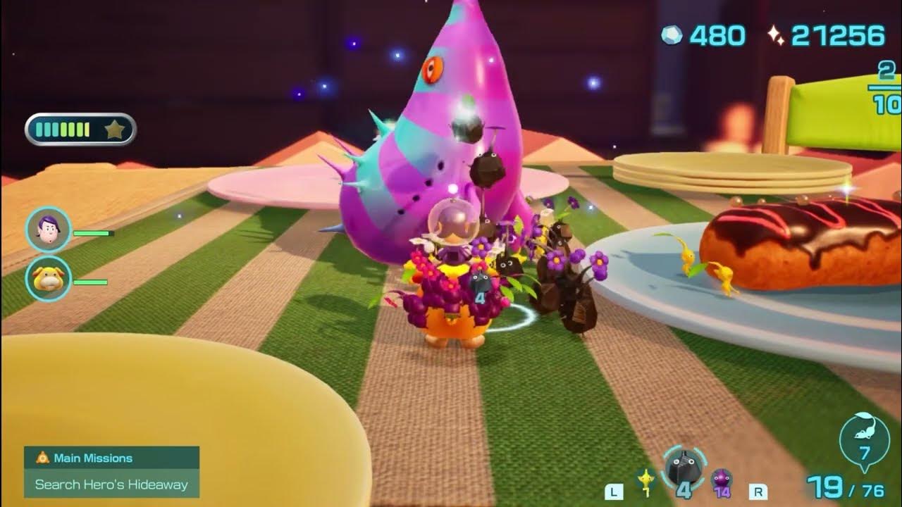 Hero's Hideaway 100% Guide - All Caves, Treasures, Onions, Flarlics & Rescues | Pikmin 4 - YouTube
