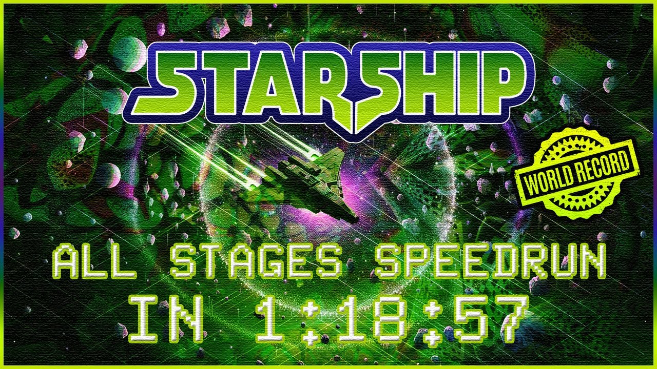Starship (Star Fox 64 PC Port) - All Stages Speedrun in 1h18m57s (World ...