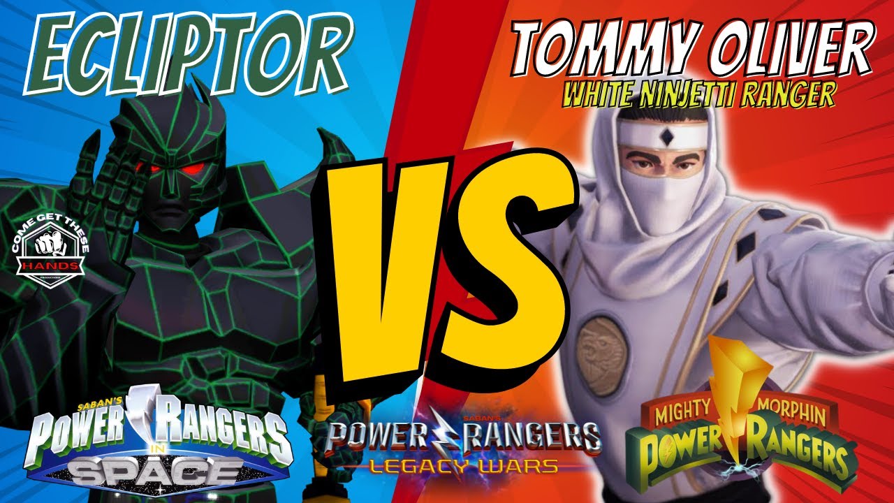 Power Rangers Legacy Wars | Ecliptor Vs White Ninjetti Ranger Tommy ...