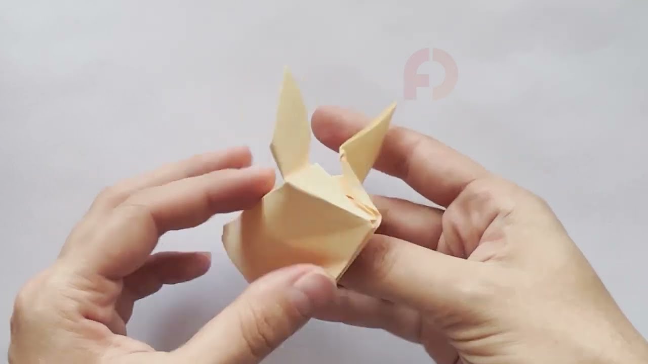 How To Make A Origami Inflatable Bunny