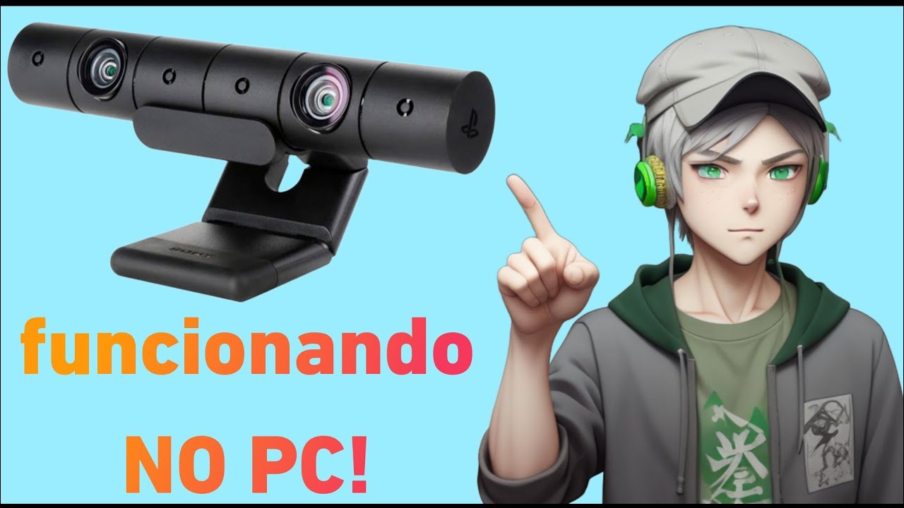 Como conectar uma câmera do Playstation 4 a um PC? - YouTube