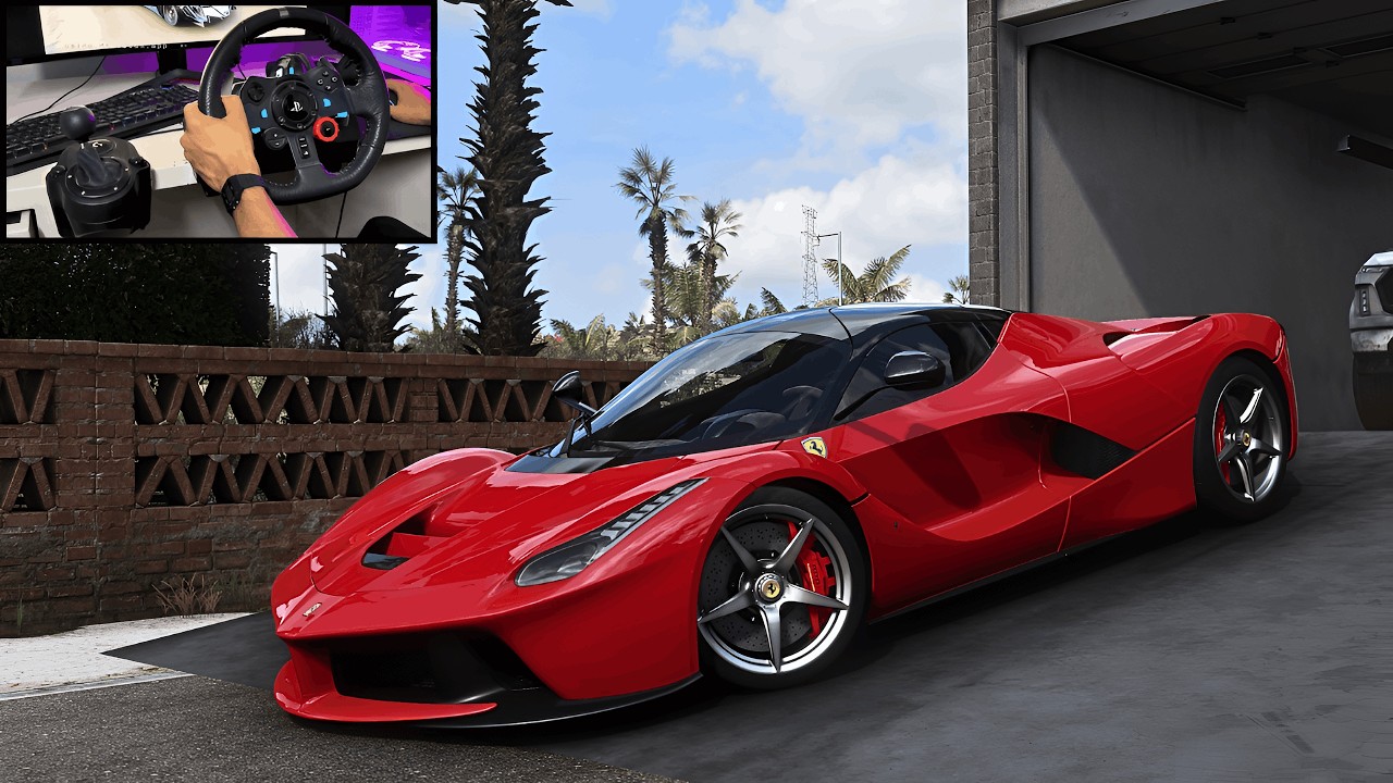 Ferrari Laferrari - Forza Horizon 5 | Logitech G29 + shifter Gameplay ...