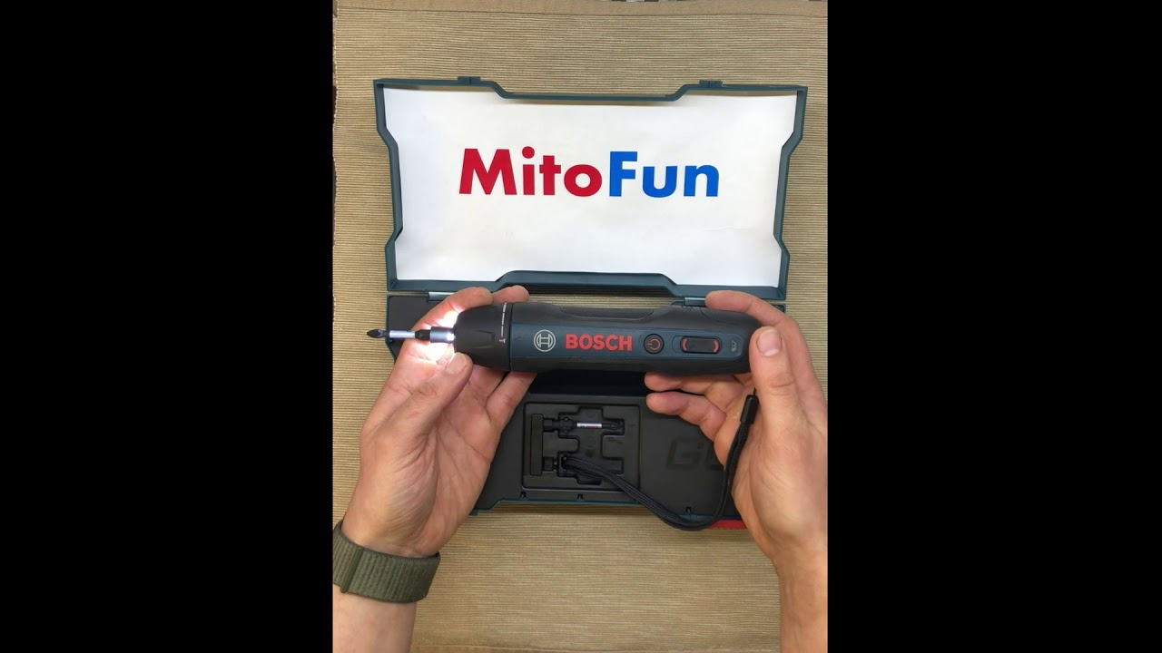Bosch Go 2 with LED с подсветкой из 3 LED - YouTube