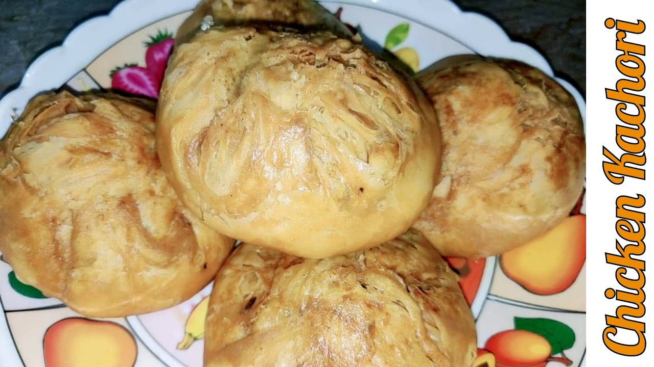 Chicken kachori Recipe Easy_Crispy_Flaky Chicken Kachori_How to Make ...