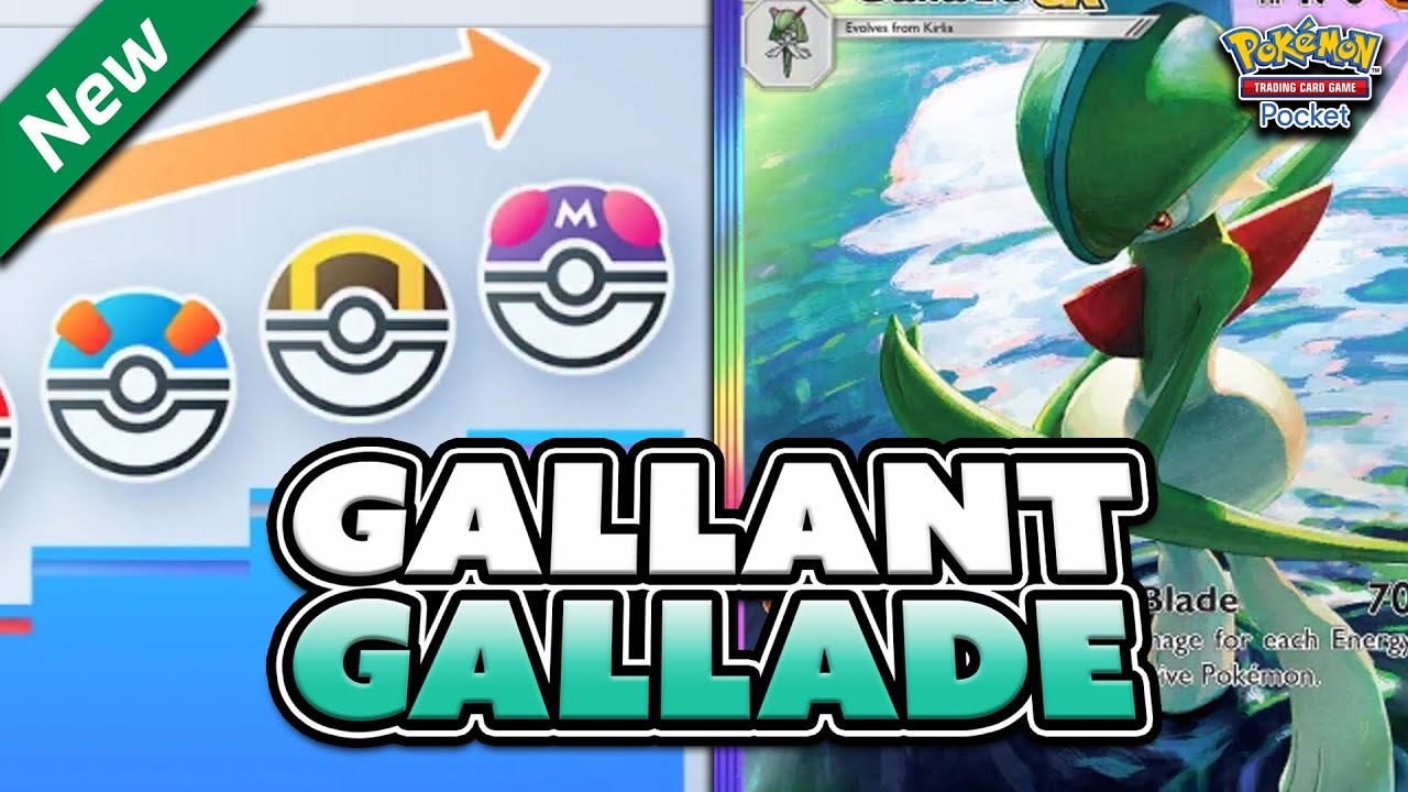Rank Up QUICK & EASY with Gallade ex! | Pokemon TCG Pocket - YouTube