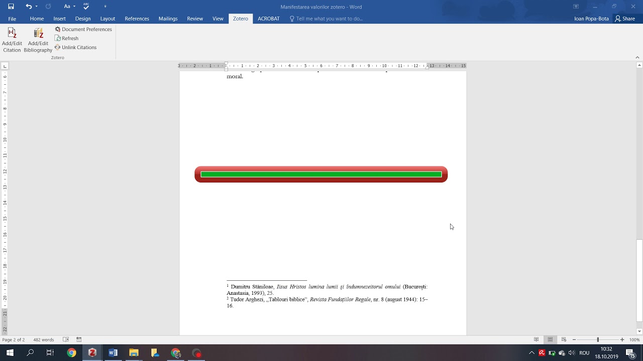 3 Inserare note subsol, bibliografie, stiluri de citare - YouTube