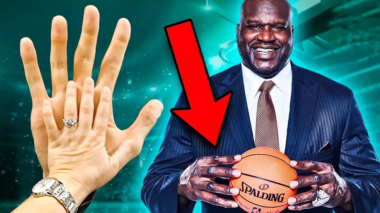 Who Has The LARGEST Hands in NBA History? - YouTube