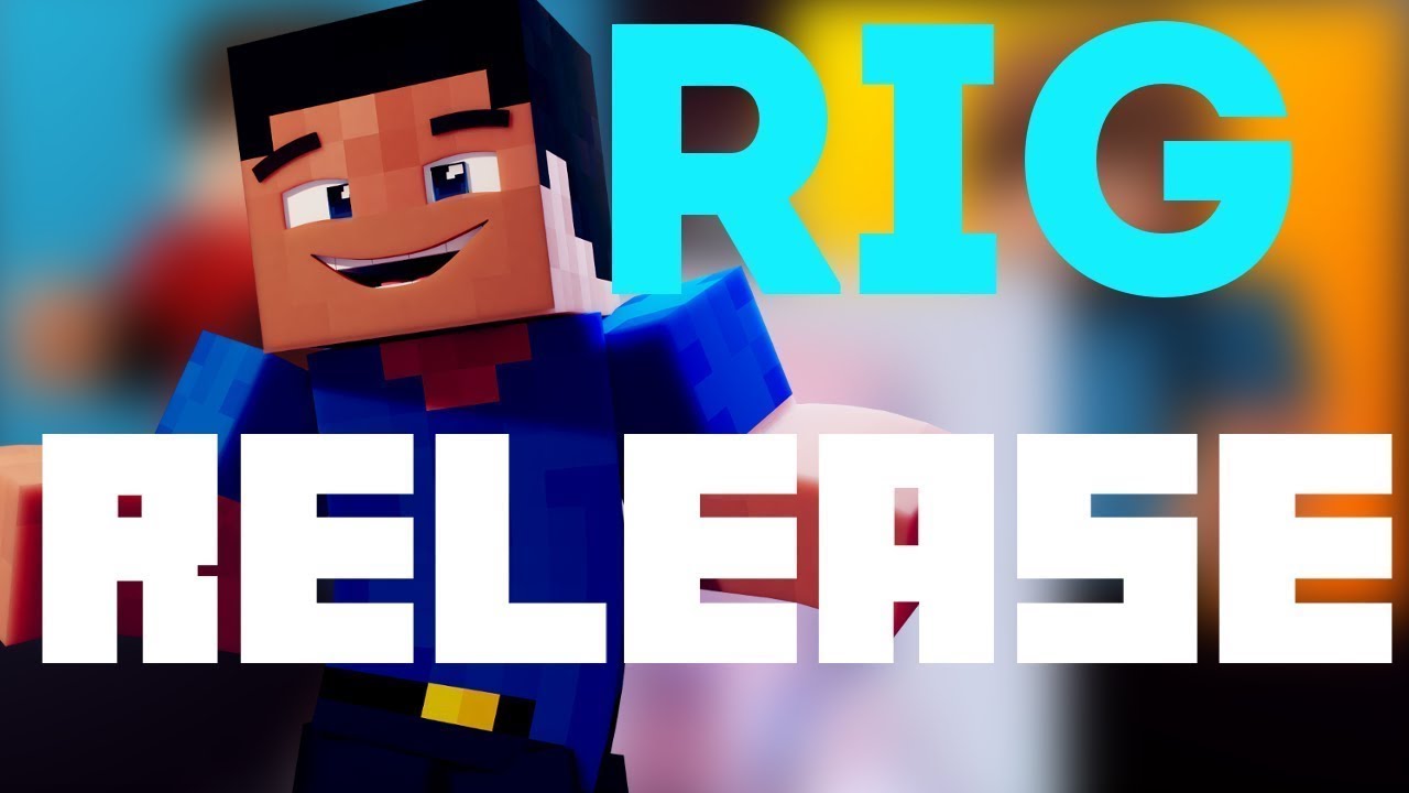 Simple Minecraft Rig For Blender