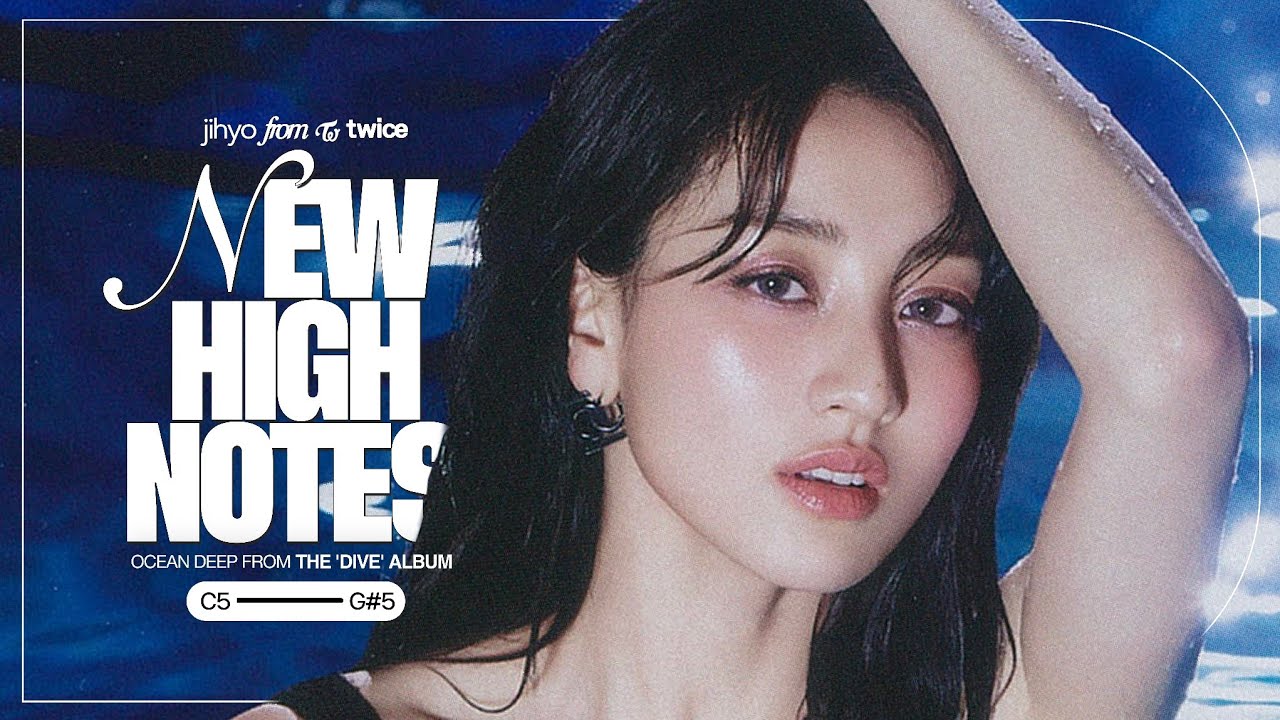 TWICE's Jihyo NEW G♯5 BELT in 'DIVE' Album Preview! - YouTube
