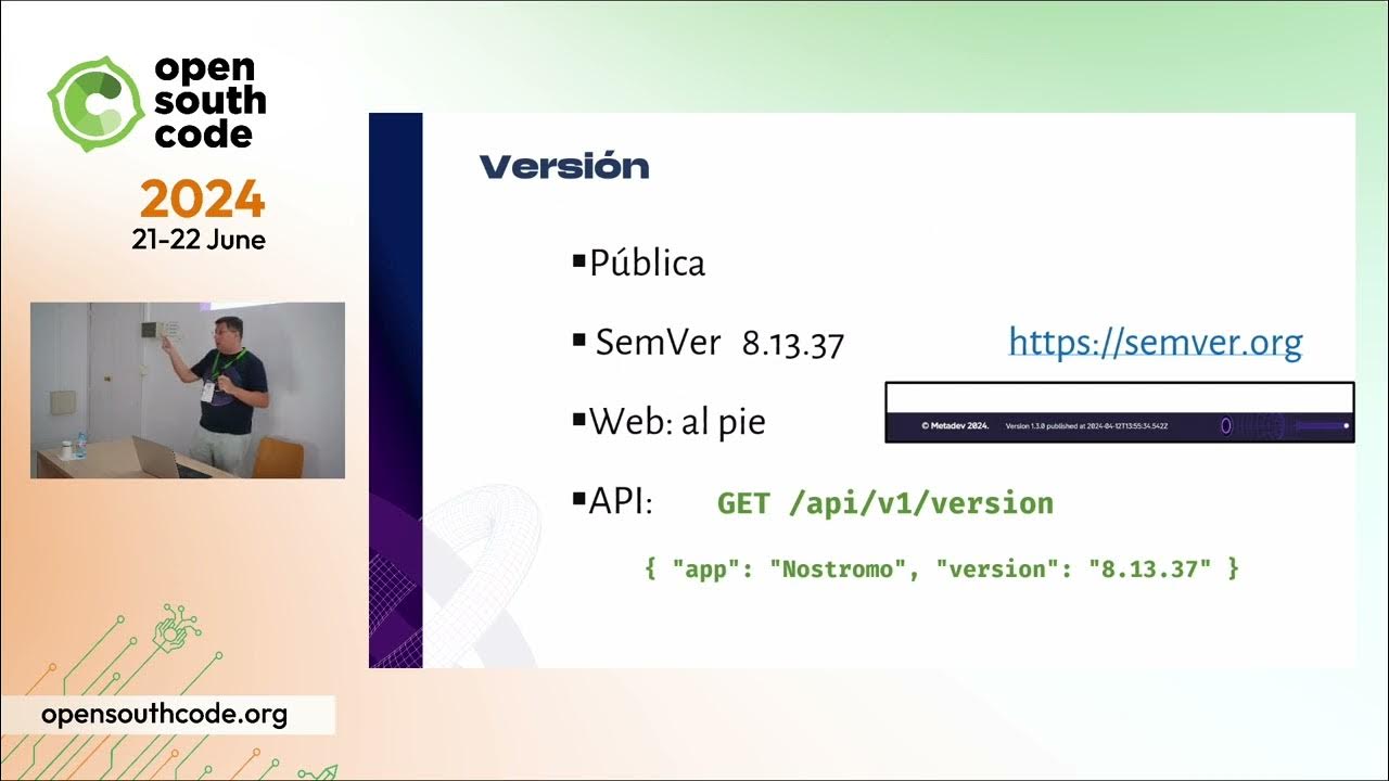 Pedro J. Molina. Te veo’. ¿Te veremos? #OpenSouthCode24 - YouTube