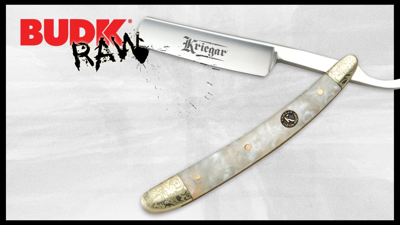 Kriegar Gentleman Imitation Pearl Razor Pocket Knife - YouTube