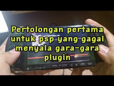 Cara masuk recovery menu psp untuk mendisable plugin yang bikin psp ...