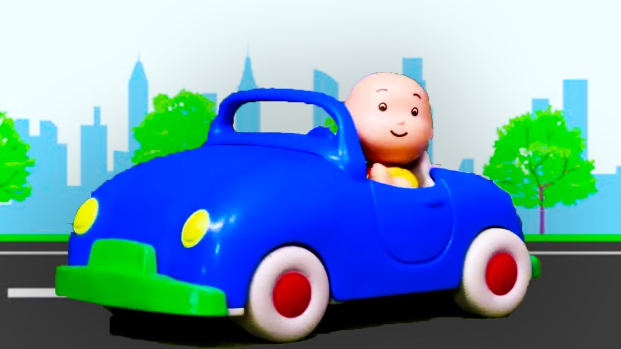 Caillou e o Grande Carro Azul | Caillou em Português - WildBrain - YouTube