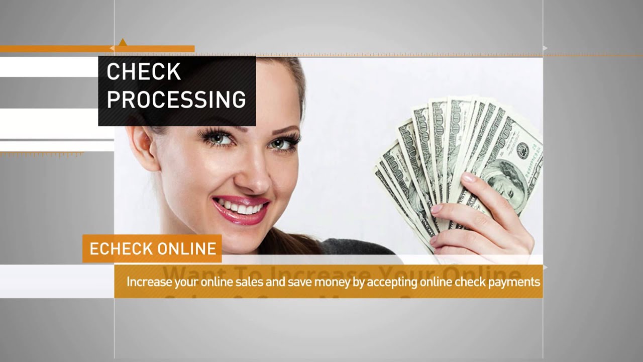 Online Check Processing Service from Merchant Advisors - YouTube
