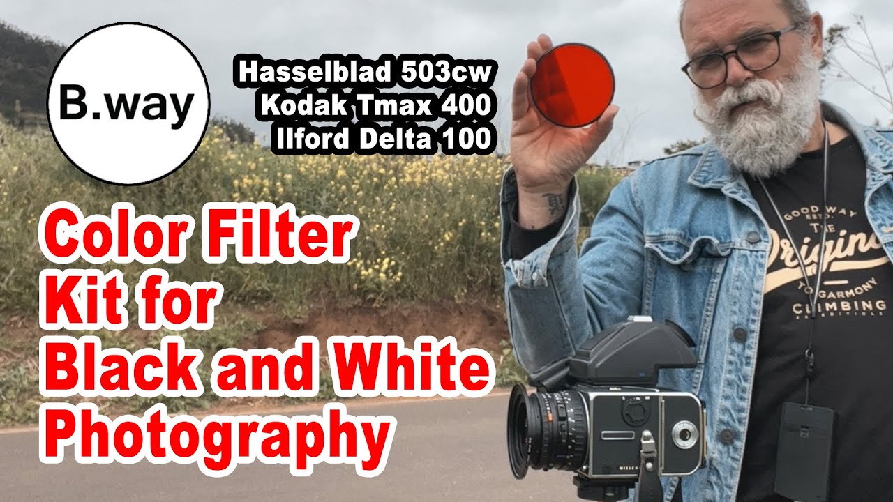 Color Filter Kit by B.Way for Black and White photography Test with ...