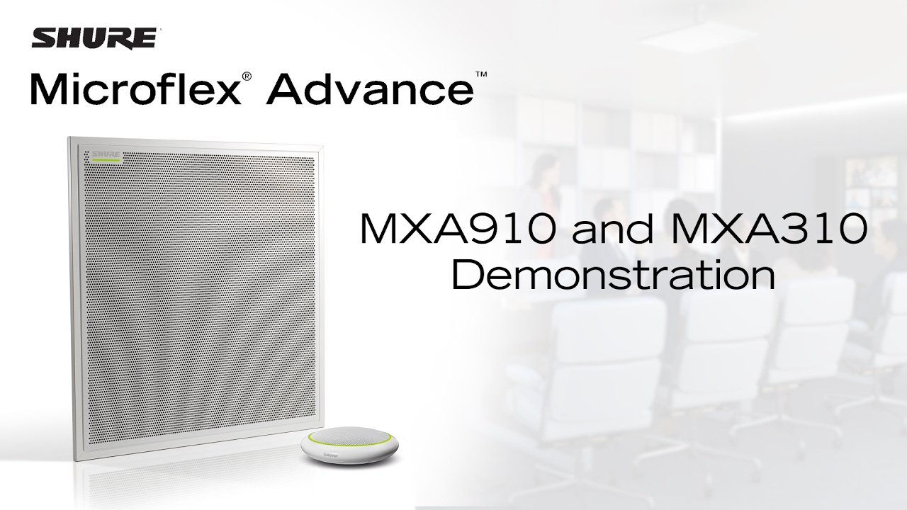 Shure Microflex Advance Ceiling Array | Shelly Lighting