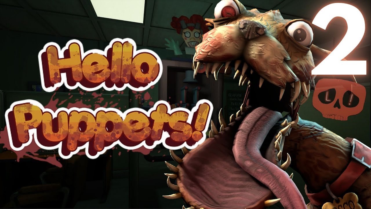 Dogs Seem To Kill Me a Lot (Hello Puppets VR Horror gameplay) - YouTube