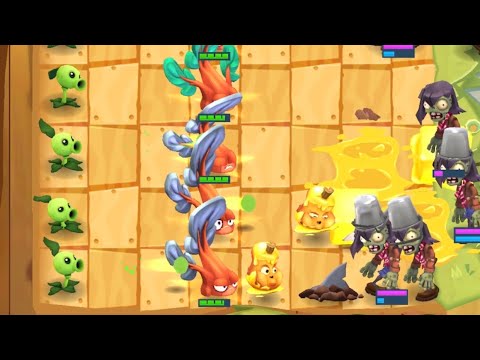 Chard Guard + Peashooter + Butternut Squash - Plants VS Zombies 3 - YouTube