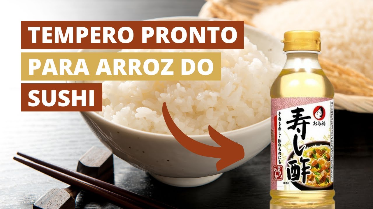 TEMPERO PRONTO PARA O ARROZ DO SUSHI - YouTube