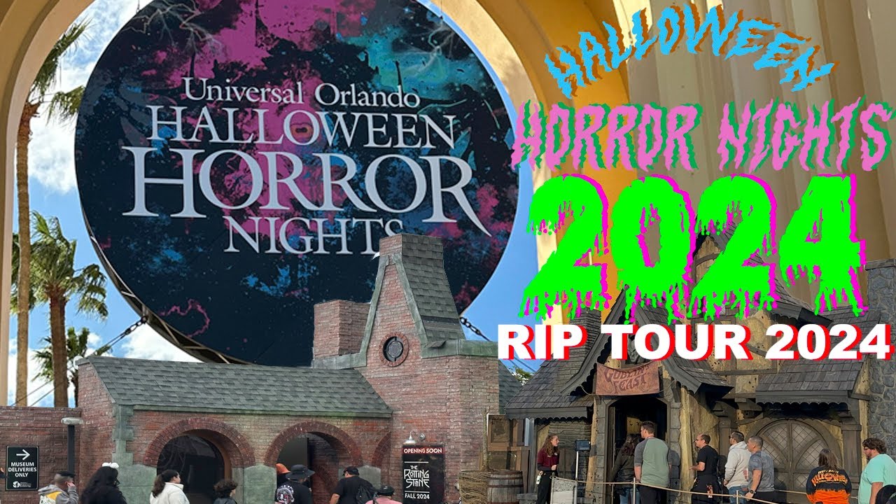 RIP Tour 2024 | Halloween Horror Nights | Universal Studios Orlando ...