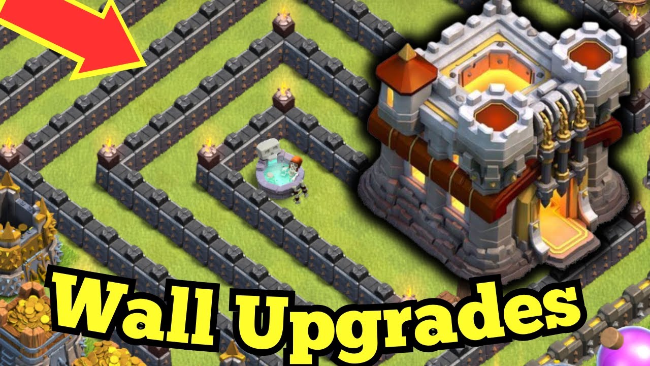 Upgrading ALL the walls on my RUSHED BASE - YouTube
