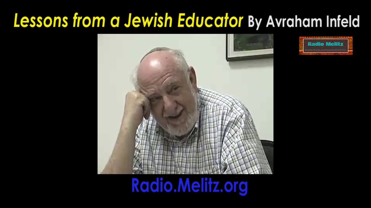 Nine Days of 'We' - Avraham Infeld - Radio.Melitz.org - YouTube