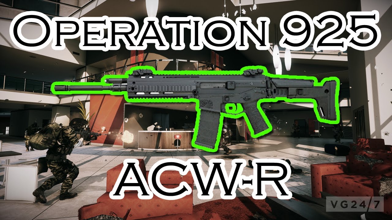 BF3 - Operation 925 - ACW-R Gameplay - Close Quarters - YouTube