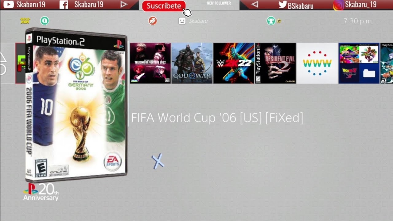 FIFA World Cup 2006 en Playstation 4 liberado - YouTube