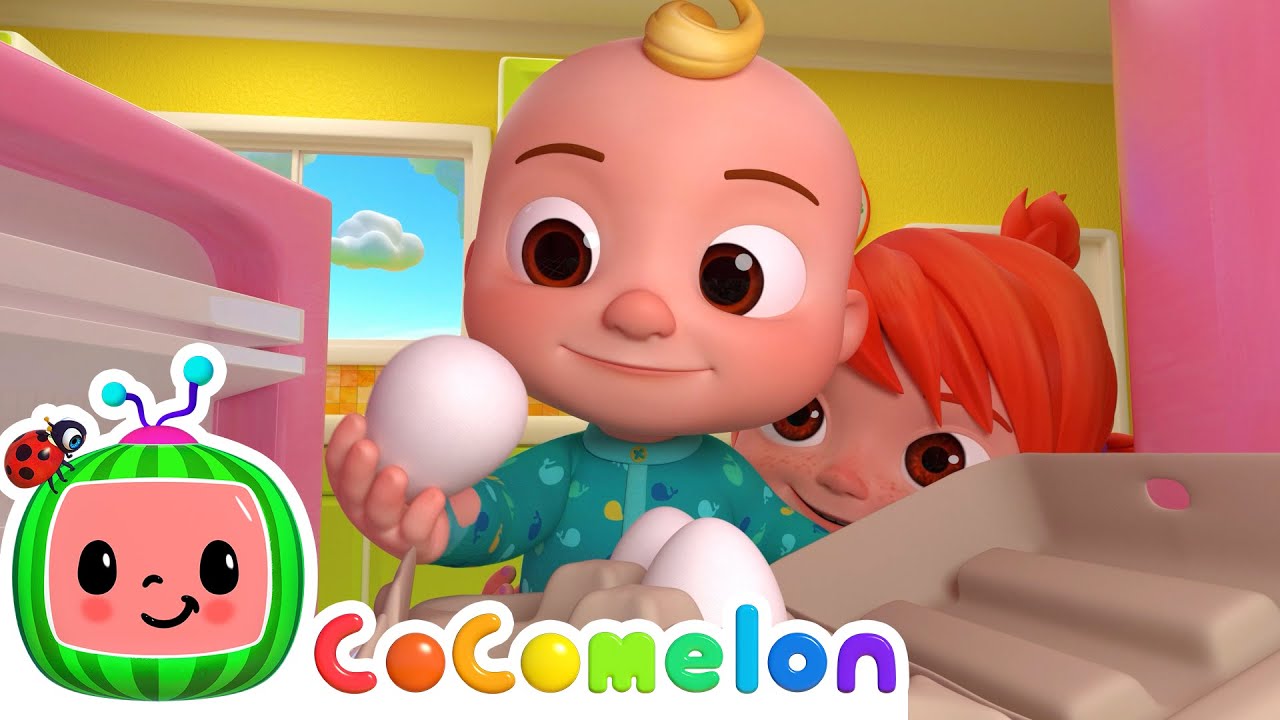 Humpy Dumpty Time | Egg Drop Science Experiment! | CoComelon Nursery ...