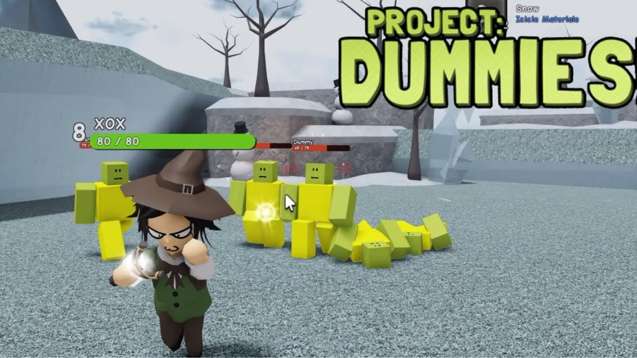 ROBLOX PROJECT DUMMIES - YouTube