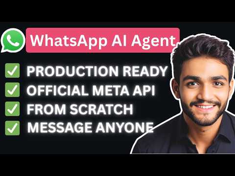 Production-Ready WhatsApp Agent That Actually works LIVE 24/7