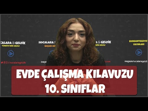 Evde Çalışma Kılavuzu, 10. Sınıf Konuları