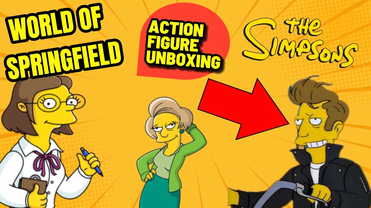World Of Springfield Simpsons Toy Unboxing - Teachers (Springfield ...